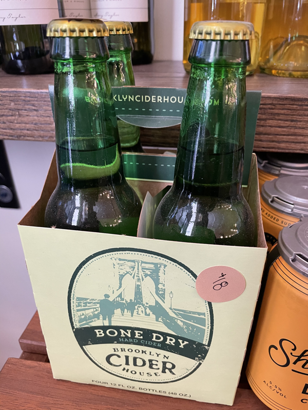 Brooklyn Cider Bone Dry Cider 4-Pack | Kingston Bread + Bar