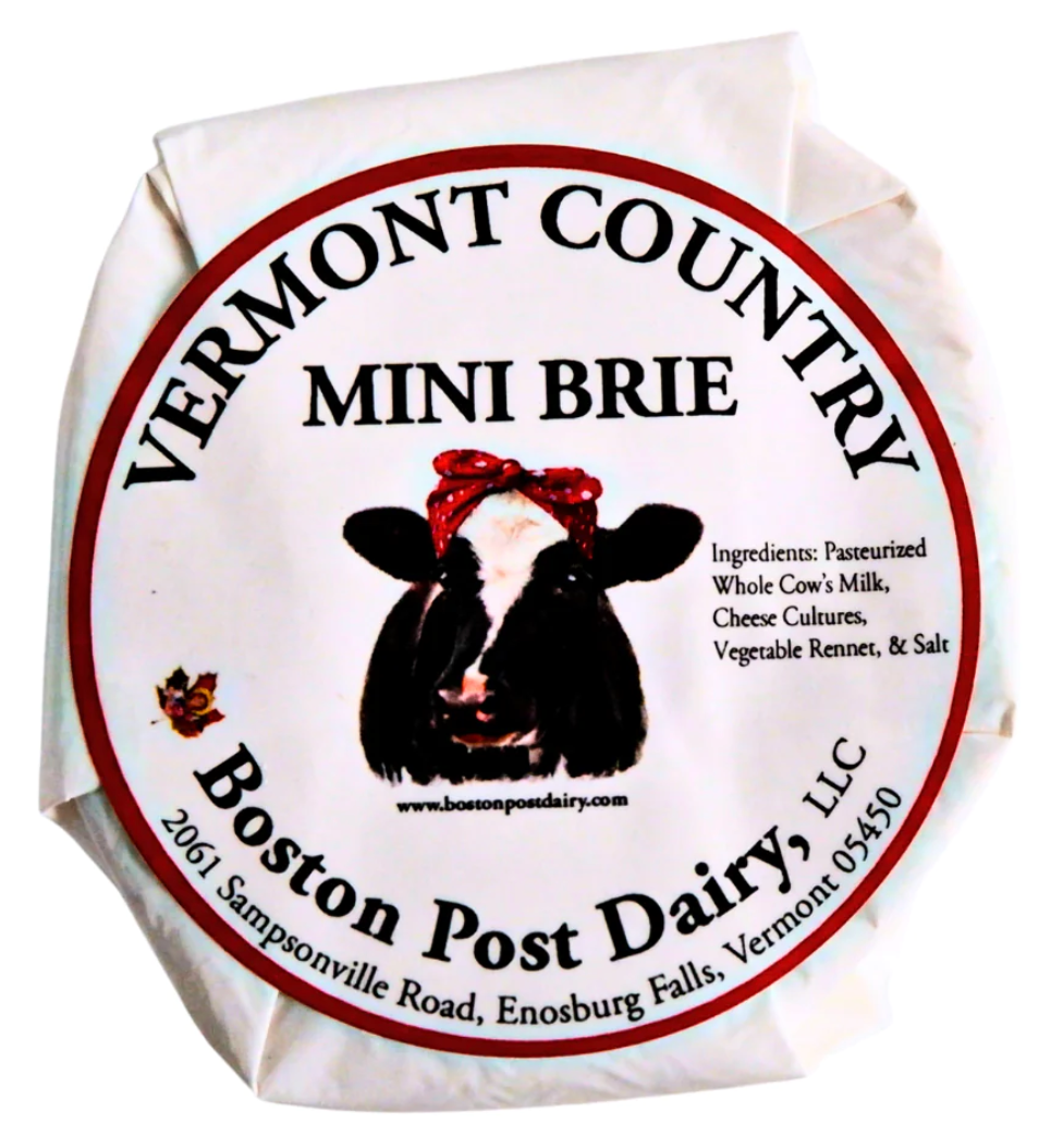 OLD Vermont Country Mini Brie | Kingston Bread + Bar